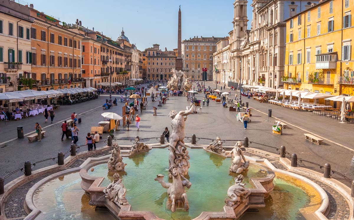 Piazza Navona. Il più Celebre Capolavoro del Barocco a Roma